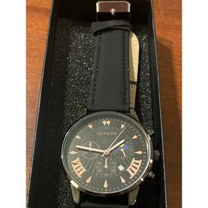 Geneva | Accessories | Mens Geneva Quartz Watch Nwt | Poshmark